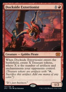 magic: the gathering - dockside extortionist (107) - double masters 2022