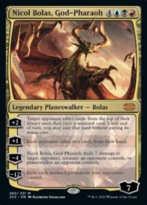 magic: the gathering - nicol bolas, god-pharaoh (260) - double masters 2022