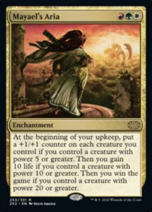 magic: the gathering - mayael's aria (253) - double masters 2022