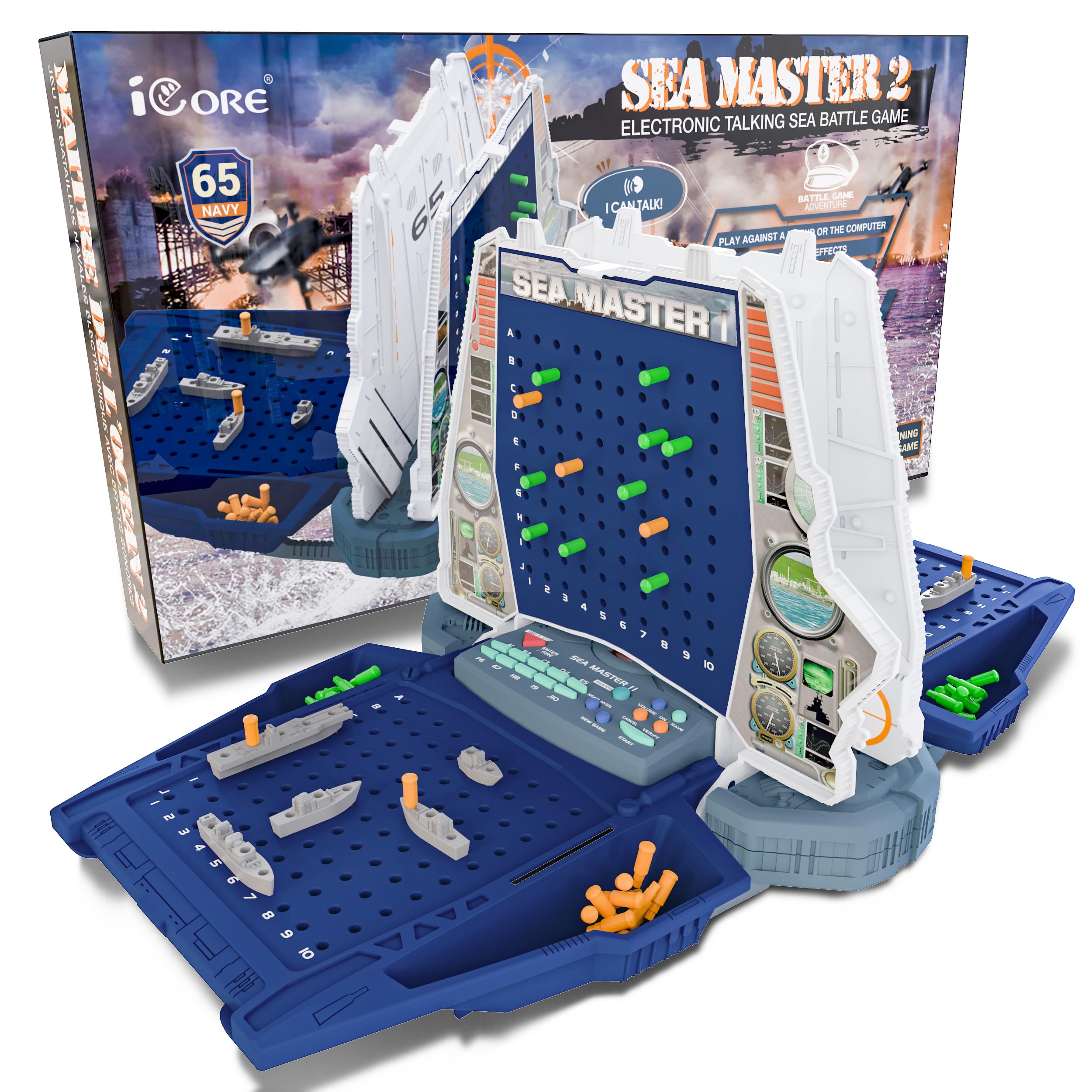 iiCore Electronic Battle Game, The Ultimate in Interactive Gameplay Ship for Kids and Adults