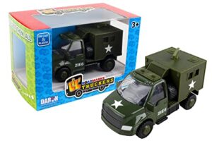 daron lil truckers army radar truck, green