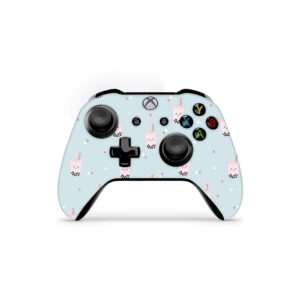 zoomhitskins controller skin compatible with x1 s and x1 x, vinyl sticker technology, bubble tea milk pastel blue pink cute, durable, 1 skin, made in the usa