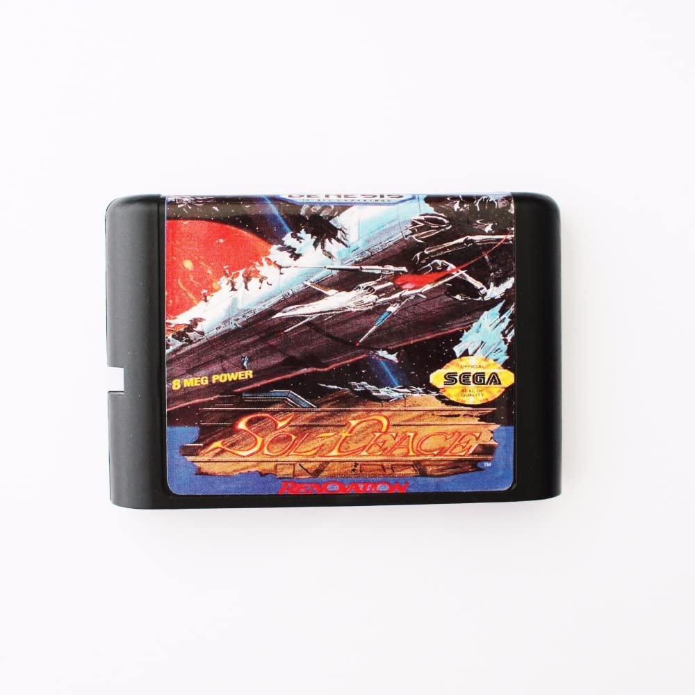 Sol Deace 16 bit MD Game Card For 16 bit Sega MegaDrive Genesis game console-JP SHELL