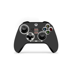 zoomhitskins controller skin compatible with x1 s and x1 x, vinyl sticker technology, vintage black gray retro version retro, durable, 1 skin, made in the usa