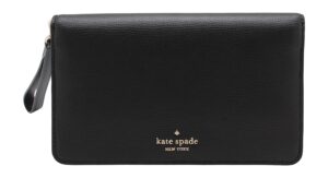 kate spade new york medium clutch wallet wristlet black