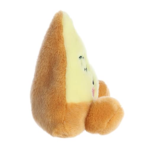 Aurora® Adorable Palm Pals™ Peppa Pizza Slice™ Stuffed Animal - Pocket-Sized Play - Collectable Fun - Brown 5 Inches