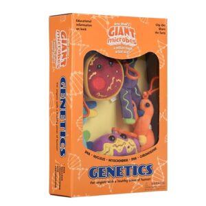 giantmicrobes genetics themed gift box, genetics gifts, dna gifts, genetic counselor gifts, genealogy gifts, gifts for genealogists, dna plush keychain, ancestry gift, funny science teacher gifts