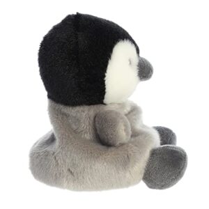 Aurora® Adorable Palm Pals™ Emilio Emperor Penguin™ Stuffed Animal - Pocket-Sized Fun - On-The-Go Play - Gray 5 Inches