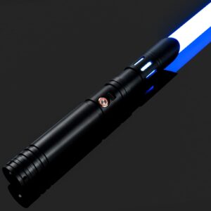 DAMIENSABER Upgrade Xenopixel V3.0 Light Saber, Motion Control 34 Sound Fonts Light Sabers, Sensitive Smooth Swing Light Sabers with Infinite Color 16 RGB Changing, Heavy Dueling Light Sabers