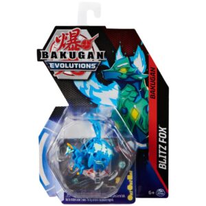 bakugan evolutions blitz fox blue 2022 action figure