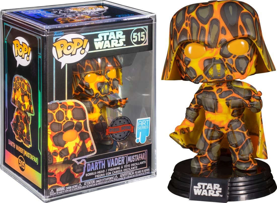 Funko Pop! Artist Series: Star Wars - Darth Vader (Mustafar) Vinyl Bobblehead, Exclusive