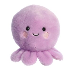 Aurora® Adorable Palm Pals™ Oliver Octopus™ Stuffed Animal - Pocket-Sized Play - Collectable Fun - Purple 5 Inches