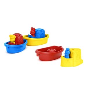 Green Toys Mickey Mouse Linking Boats