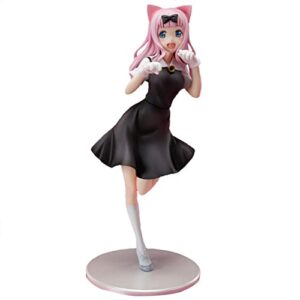 LUNK 2 Piece Shinomiya Kaguya & Fujiwara Chika Characters Model PVC Statue Ornament Gift