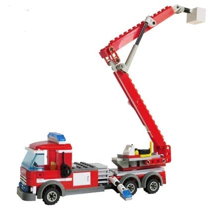 General Jim's Fire Station Multi Emergency Vehicle 774 Piece Modular Building Block Bricks Amazing Colorful 2 Level Fire Station Building Block Bricks Toy with Helipad - for Teens and Adults