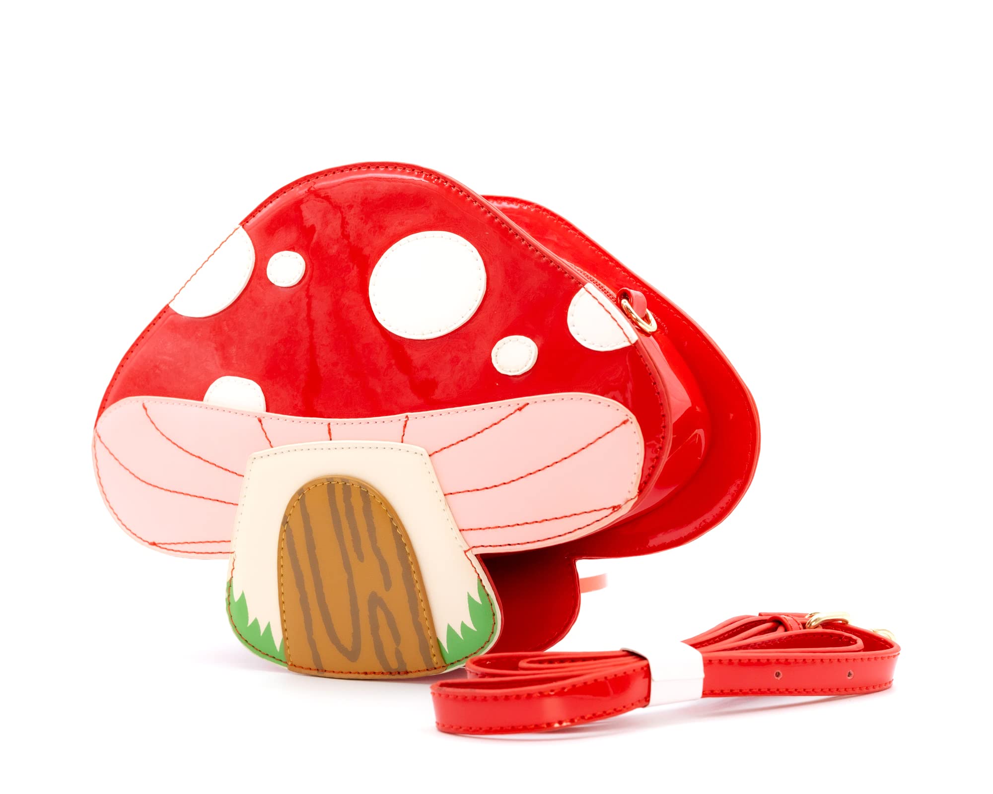 Bewaltz Novelty Handbags, Fun Shape Purse (Mushroom)