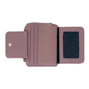 Steve Madden Card Case Wallet (Mauve)