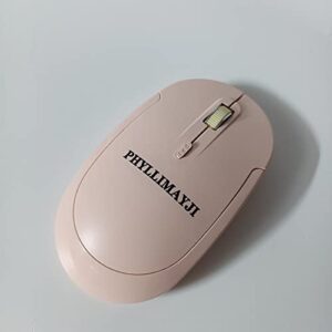 PHYLLIMAYJI Wireless computer peripherals,Computer Wireless Mouse, 2.4G Noiseless Portable USB Mouse Ergonomic Mouse.