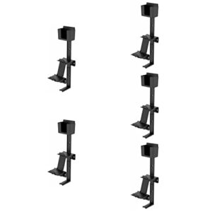 solustre 5pcs game machine gamepad headset storage rack showing stand for headset game controller rack headset hanger stand