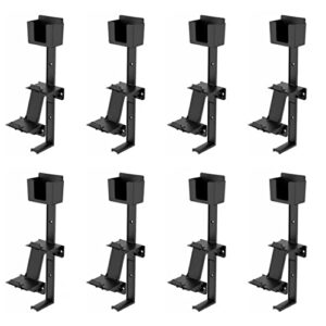 solustre 8pcs game machine gamepad headset storage rack showing stand for headset game controller rack headset hanger stand