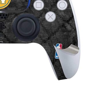 Skinit Gaming Decal Skin Compatible with PS5 and Compatible with PS5 Digital Edition DualSense Controller - Officially Licensed NBA Golden State Warriors Dark Rust Design