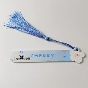 lacooooppia-bookmarks, bookmarks cute floral bookmarks with colorful tassels for women teacher kids book lovers