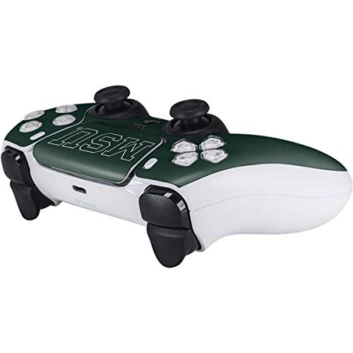 Skinit Decal Gaming Skin Compatible with PS5 Controller - Officially Licensed Michigan State University MSU Letters Design