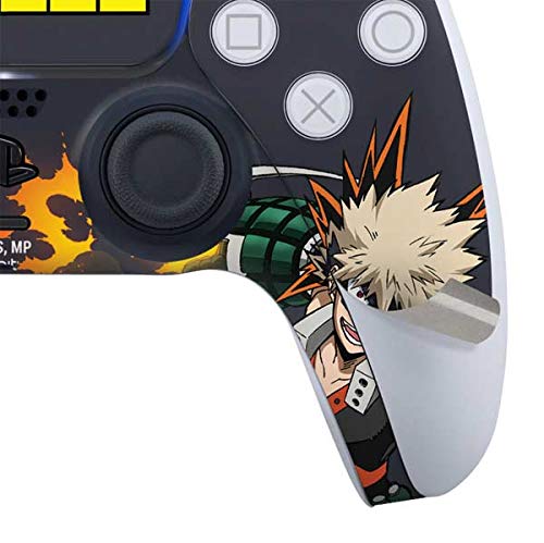 Skinit Decal Gaming Skin Compatible with PS5 Controller - Officially Licensed My Hero Academia Katsuki Bakugo Design