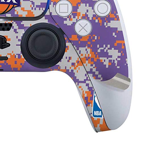 Skinit Decal Gaming Skin Compatible with PS5 Controller - Officially Licensed NBA Phoenix Suns Digi Camo Design