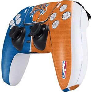 Skinit Decal Gaming Skin Compatible with PS5 Controller - Officially Licensed NBA New York Knicks Canvas Design