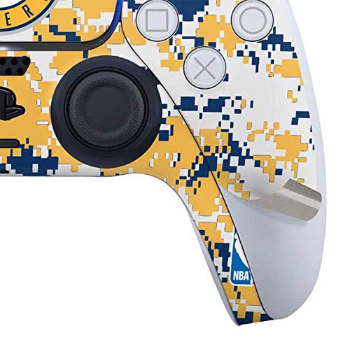 Skinit Gaming Decal Skin Compatible with PS5 and Compatible with PS5 Digital Edition DualSense Controller - Officially Licensed NBA Indiana Pacers Digi Camo Design