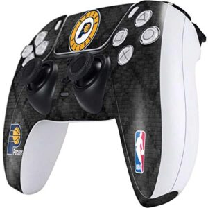 Skinit Gaming Decal Skin Compatible with PS5 and Compatible with PS5 Digital Edition DualSense Controller - Officially Licensed NBA Indiana Pacers Dark Rust Design