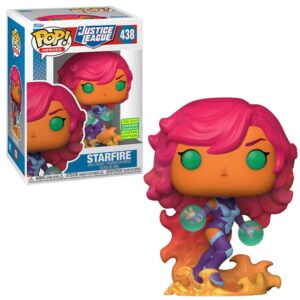 funko pop! heroes justice league starfire #438 summer convention 2022 limited edition