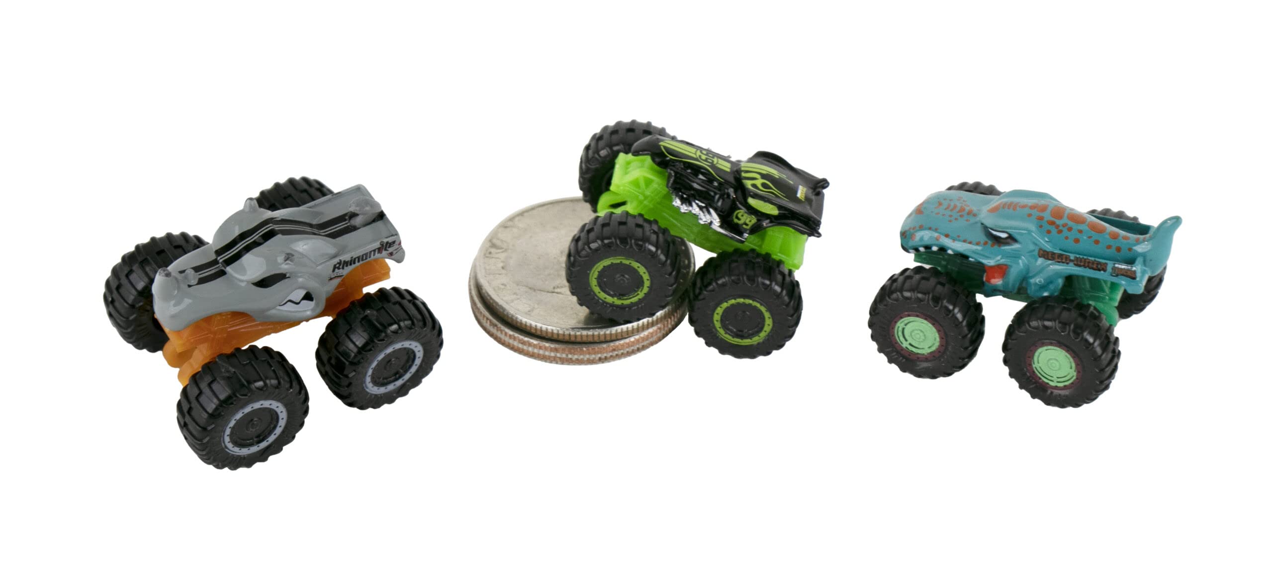 Worlds Smallest Hot Wheels Monster Trucks Series 3 (3 Pack)