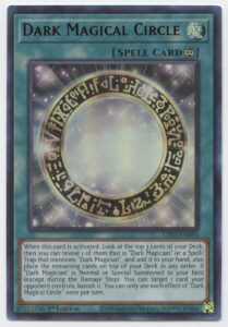 dark magical circle (red) - lds3-en093 - ultra rare - 1st edition