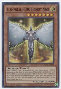 elemental hero honest neos (red) - lds3-en102 - ultra rare - 1st edition