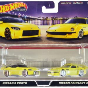 Hot Wheels Premium Car Culture 2-Pack Nissan Z Proto and Nissan Fairlady Z