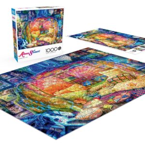 Buffalo Games - Aimee Stewart - Blanket Fort 1979-1000 Piece Jigsaw Puzzle for Adults Challenging Puzzle Perfect for Game Nights - Finished Puzzle Size is 26.75 x 19.75