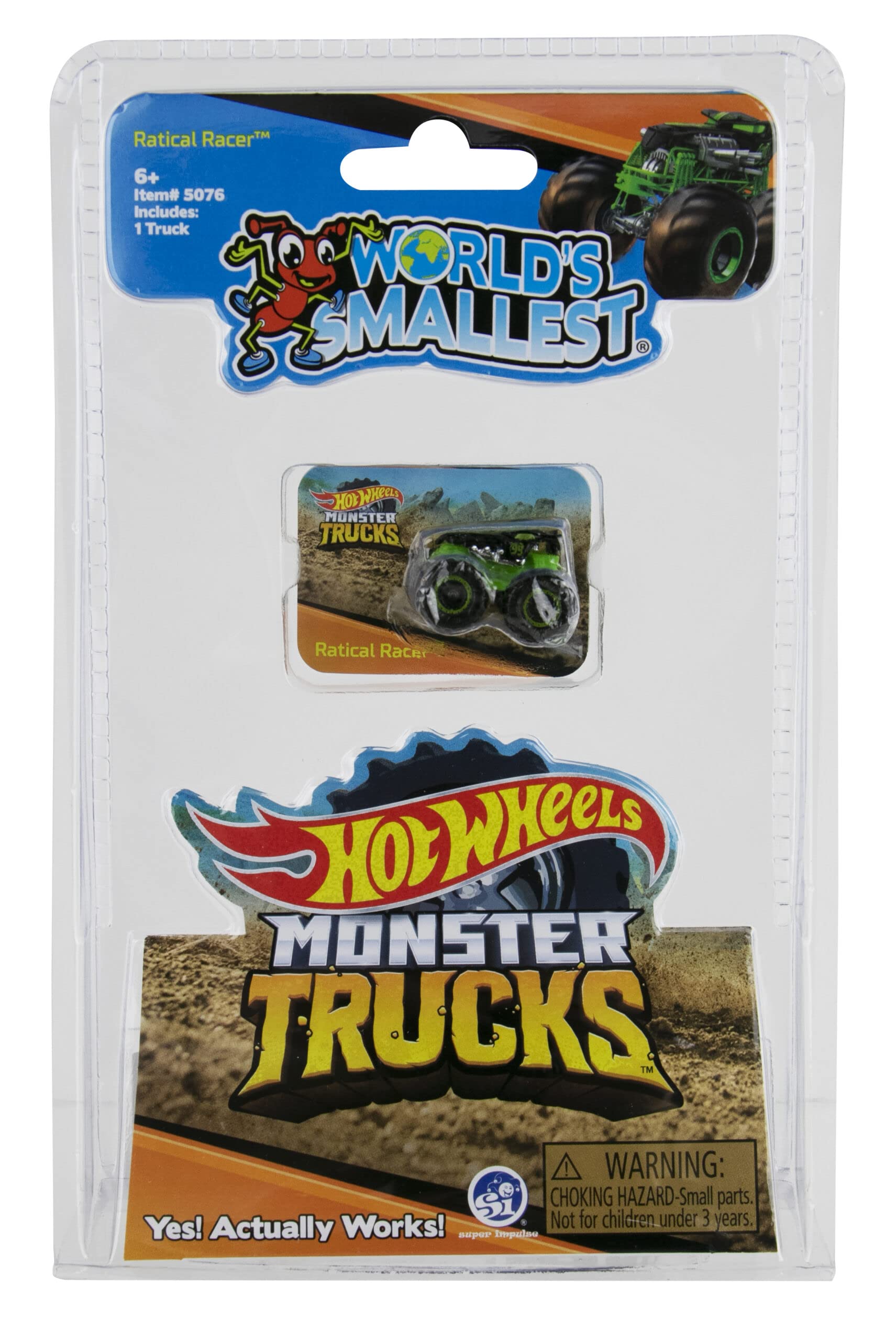 Worlds Smallest Hot Wheels Monster Trucks Series 3 (3 Pack)