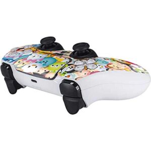 Skinit Decal Gaming Skin Compatible with PS5 Controller - Officially Licensed Disney Tsum Tsum Animated Characters Design