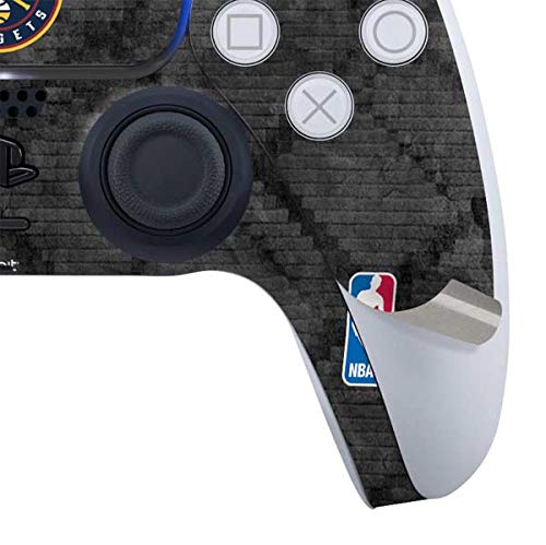 Skinit Decal Gaming Skin Compatible with PS5 Controller - Officially Licensed NBA Denver Nuggets Dark Rust Design