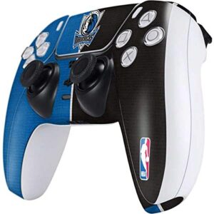 Skinit Gaming Decal Skin Compatible with PS5 and Compatible with PS5 Digital Edition DualSense Controller - Officially Licensed NBA Dallas Mavericks Canvas Design