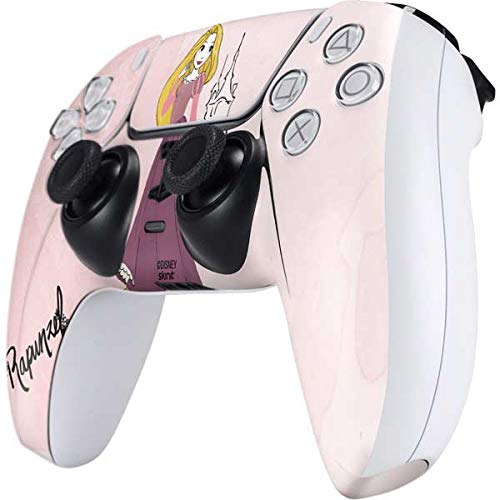 Skinit Decal Gaming Skin Compatible with PS5 Controller - Officially Licensed Disney Princess Rapunzel Art Design