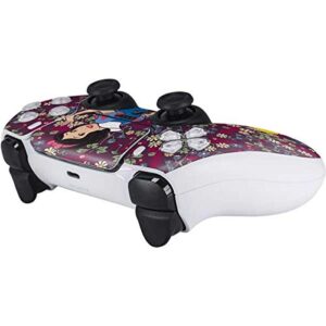 Skinit Decal Gaming Skin Compatible with PS5 Controller - Officially Licensed Disney Snow White Character with Floral Pattern Design