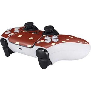 Skinit Gaming Decal Skin Compatible with PS5 and Compatible with PS5 Digital Edition DualSense Controller - Officially Licensed Skinit Originally Designed Neutral Polka Dots Design