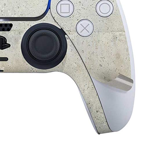 Skinit Decal Gaming Skin Compatible with PS5 Controller - Natural White Concrete Design