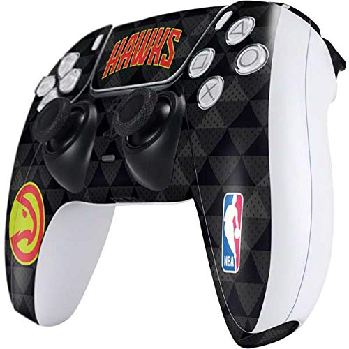 Skinit Gaming Decal Skin Compatible with PS5 and Compatible with PS5 Digital Edition DualSense Controller - Officially Licensed NBA Atlanta Hawks Team Jersey Design