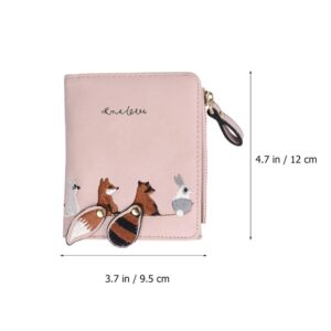 GALPADA Kawaii Wallet Cute Wallets Animal Purses Wallet Purse Coin Pouches Wallet Aesthetic Foldable Purse