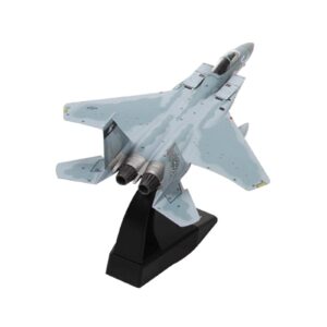 1:100 scale f15 aviation model, toys display static aviation warplane for boys girls