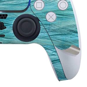 Skinit Decal Gaming Skin Compatible with PS5 and Compatible with PS5 Digital Edition DualSense Controller - Skinit Originally Designed Feather Design